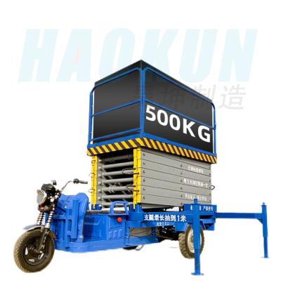 China Vehicle Truck Mounted Scissor Hydraulic Lift Table High Rise Working Platform for sale