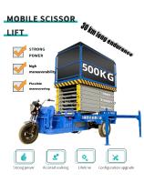 China New Arrive 10 m 12 m Mobile Elevated Hydraulic Scissor Jack Lift Table for Aerial Work for sale