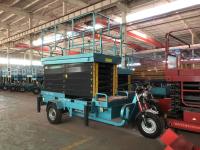 China Skylift Mobile Aerial Work Platform Lift 6m 8m 10m 12m 14m Hydraulic Scissor Lift for Cargo Scaffolding Mobile Lifter for sale