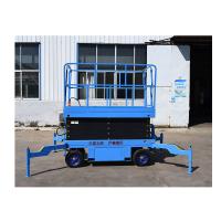 China All Round Small Electric Telescopic Winch Manual Scissor Scaffold Lift Boom Lift Elevator Aerial Work Platform System for sale