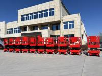 China CE Certification Aerial Work Platform 350kg Self Propelled Hydraulic Scissor Lift Platform 8-10m Electric Scissor Lift Truck for sale