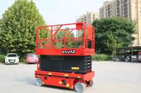 China CE Certification Aerial Work Platform 350kg Self Propelled Hydraulic Scissor Lift Platform 8-10m Electric Scissor Lift Truck for sale