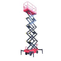 China Battery Indoor Electric Scaffolding Lifting Machine Powered Scaffold for sale