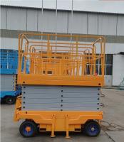 China Battery Indoor Electric Scaffolding Lifting Machine Powered Scaffold for sale
