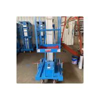 China High Quality 6 M Compact Vertical Manlift Small Electric Aluminum Ladder One Man Lift for Painting Cleaning for sale