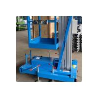China 2023 New Arrive Aluminum-alloy-mast Lift Portable Manlift for sale