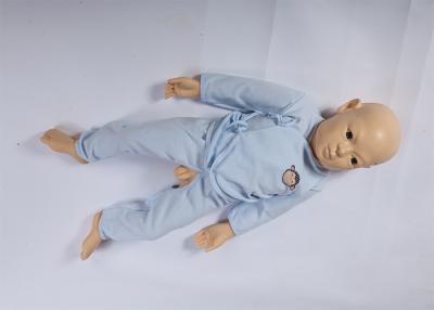 China Infant Jaundice Nursing Training Manikin Male Soft Human Skin 50cm for College for sale