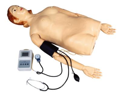 China Female Half-Body Palpation Simulator with Blood Pressure Measurement for Medical Training for sale