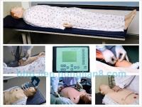 China Advanced Full Body Male Nursing Manikin ECG Auscultation CPR BP Clinical Training 170cm for sale