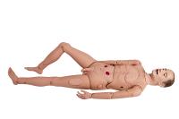 China PVC Elderly Male Nursing Manikin Full Body for Medical Training ISO 9001 for sale