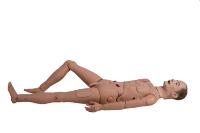 China Elderly Male Nursing Manikin Full Body PVC Medical Training Model ISO 9001 for sale