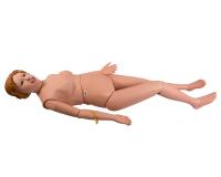 China ISO14001 OEM PVC Full Body Female Nursing Manikin 170cm for Medical Training for sale