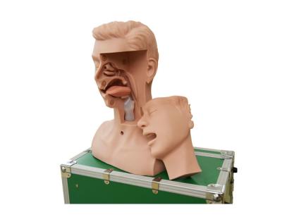 China Oral Nasal Cavity Suction Training Nursing Manikin for sale
