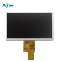 China 7 Inch 40 Pin 800x480 TFT LCD Display Panel 400 Cd/M2 RGB Interface for sale