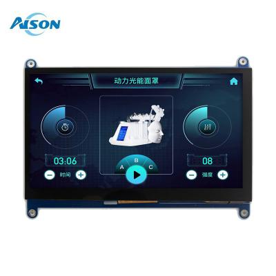 China 7 Inch HDMI Capacitive Touchscreen Customized TFT Display For Raspberry Pi for sale