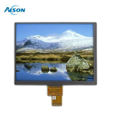 China 8 Inch 1024x768 TFT LCD Display with LVDS Interface 1000cd/m2 for sale