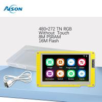 China 4.3 Inch ESP32-S3 TFT LCM Smart Touch Display 480x272 Development Board for IoT for sale