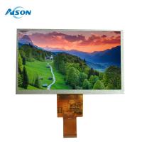 China 7 Inch TFT Panel 450 cd/m2 40 Pin Panel 800x480 With 24 BIT RGB Interface 40Pin for sale