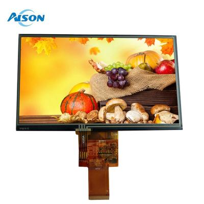 China 7 inch 800x480 Resistive Touch Screen Display 40 Pin Industrial Touch Screen Panel for sale