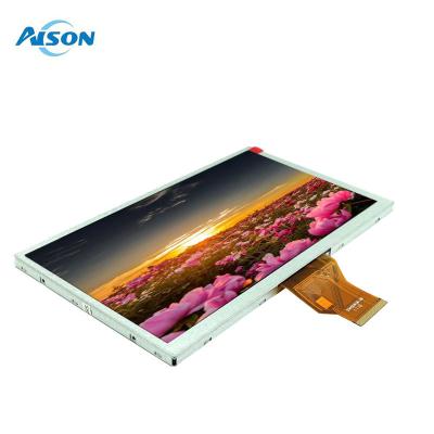 China 8 Inch 800x480 Sunlight Readable LCD Module Display 1000 cd/m2 RGB 24 Bit Interface for sale
