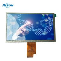 China 7 inch 1024x600 LVDS TFT LCD Display Module 450cd/m2 for sale