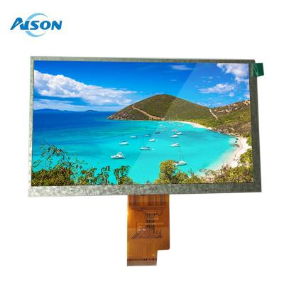 China 7 inch 1024x600 IPS LVDS TFT LCD Display For Industrial Control Applications for sale