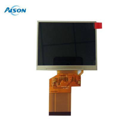 China 3.5 Inch 320x240 TFT LCD Display With RGB 24 Bit 54pin Interface 350cd/M2 TFT Display Module for sale