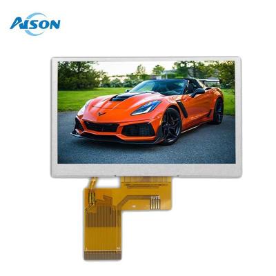 China High Brightness 4.3 Inch IPS TFT Display 480x272 RGB Interface for sale