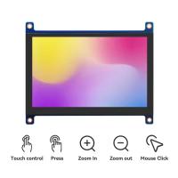 China 5 Inch HDMI Raspberry Pi Display 800x480 Capacitive Touch Screen Module 400 Cd/M2 for sale