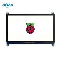 China 7 '' 1024x600 HDMI TFT Display 450 Cd/M2 Raspberry Pi 7 Touchscreen Display for sale