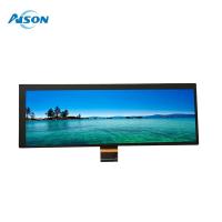 China 8 Inch 1600x480 Ultra Wide LCD Display Stretched Bar LCD Player 40 pin for sale
