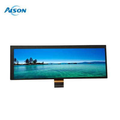 China 8 Inch 1600x480 Ultra Wide LCD Display Stretched Bar LCD Player 40 pin for sale