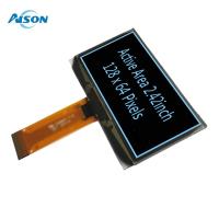 China 2.42 Inch OLED Display 24 Pin White OLED Display 128x64 SPI I2C SSD1309 Controller for sale