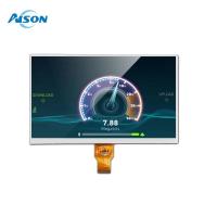 China 10.1 inch 1024X600 IPS TFT LCD Display 50pin RGB Interface with Resistive Touch Panel for sale