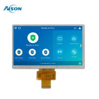 China -40 to 95 Degree 7 inch Custom LCD Display Module 40pin LVDS Interface 500cd/m2 for sale
