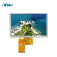 China 5 Inch 800x480 RGB 40 Pin Interface TFT LCD Display With Resistive Touch Panel for sale