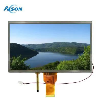 China 10.1 inch 1024X600 IPS TFT LCD Display 50pin RGB Interface with Resistive Touch Panel for sale