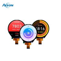 China 3.4 Inch 800*800 Circular TFT LCD Display MIPI Interface 30 Pin for Smart Home Industrial Control for sale