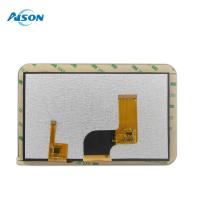 China 7 inch 1024x600 LVDS TFT IPS Display Capacitive Touch Display with Custom Oversized Coverglass for sale