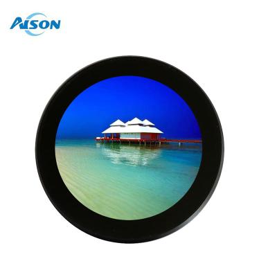 China 3.4 Inch 800*800 Round Touch TFT Display With HDMI Board Housing Working temperatures -20C- 70C Luminance 300cd/m2 for sale
