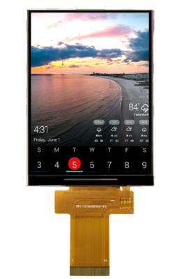 China 3.5 inch 320x480 Portrait MIPI TFT LCD Module with PCAP Touch for sale