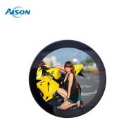 China 3.4 Inch 800*800 Circular Touch Display With Metal Housing For Advertising Machine for sale