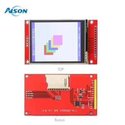 China 2.8 Inch SPI TFT LCD Display Module 240x320 SPI Serial ILI9341 Driver IC for sale