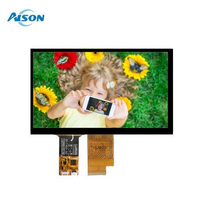 China 7 inch 1024x600 LVDS IPS TFT LCD Display USB I2C Interface Capacitive Touch Panel for sale