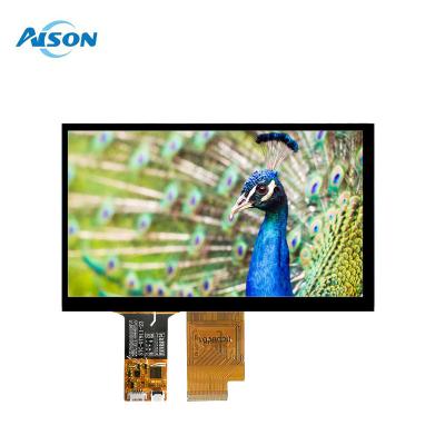 China 7 inch 1024x600 IPS TFT Display with USB I2C Interface TFT Capacitive Touchscreen Active area 154.21 x 85.92mm for sale