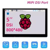 China 7 Inch 800*480 MIPI-DSI IPS LCD Display Capacitive Touch Screen Module for Raspberry Pi for sale