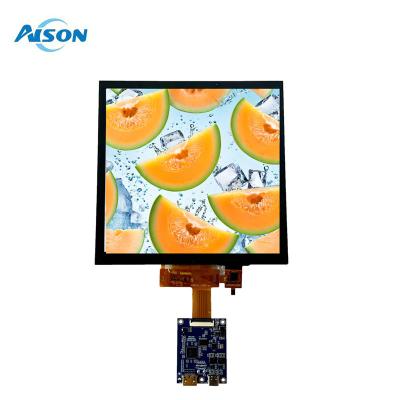 China 7.6 Inch 800*800 Square TFT LCD Display Screen With Capacitive Touch Screen for Raspberry Pi 5 for sale