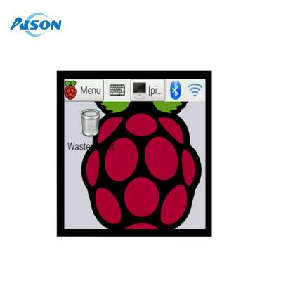 China 7.6 Inch 800x800 Square Display TFT LCD Display MIPI Interface With HDMI Driver Board for Raspberry Pi 5 for sale