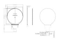 China 2.8 inch IPS Circular Touch TFT Display MIPI Interface LCD Module 480x480 for sale