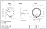 China 2.8 inch IPS Circular Touch TFT Display MIPI Interface LCD Module 480x480 for sale